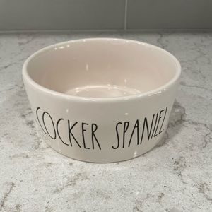 Rae Dunn | Dog | Rae Dunn 6 Dog Food Bowl Lab Cocker Spaniel Puppy Chow ...